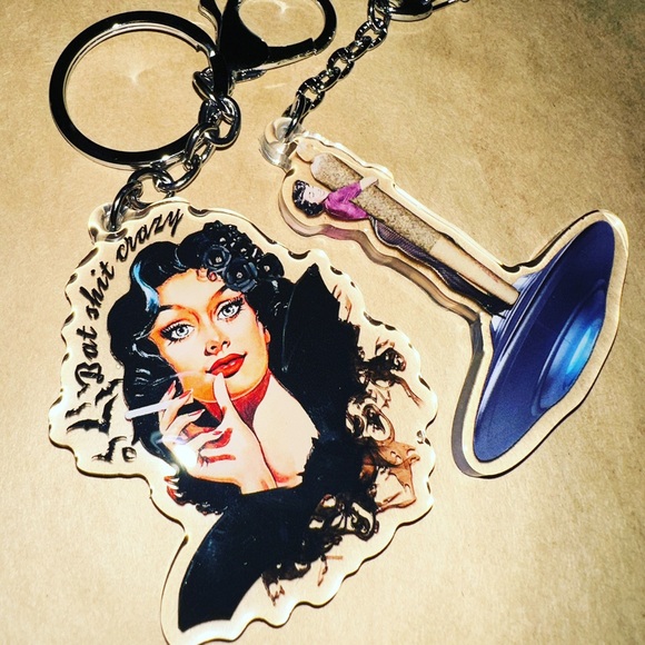 Other | My Collage Art Keychains | Poshmark